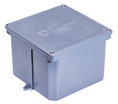8x8x6 Schedule 40 PVC Junction Box - RGV Electrical Supply